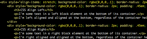 Simple Alignments with CSS Flexbox
